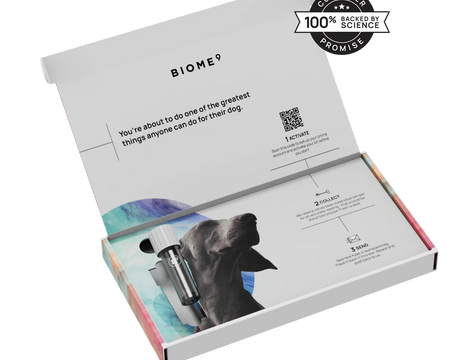 BIOME9 – GutDiscovery® Dog Gut Microbiome - Test Kit & Report For Dogs