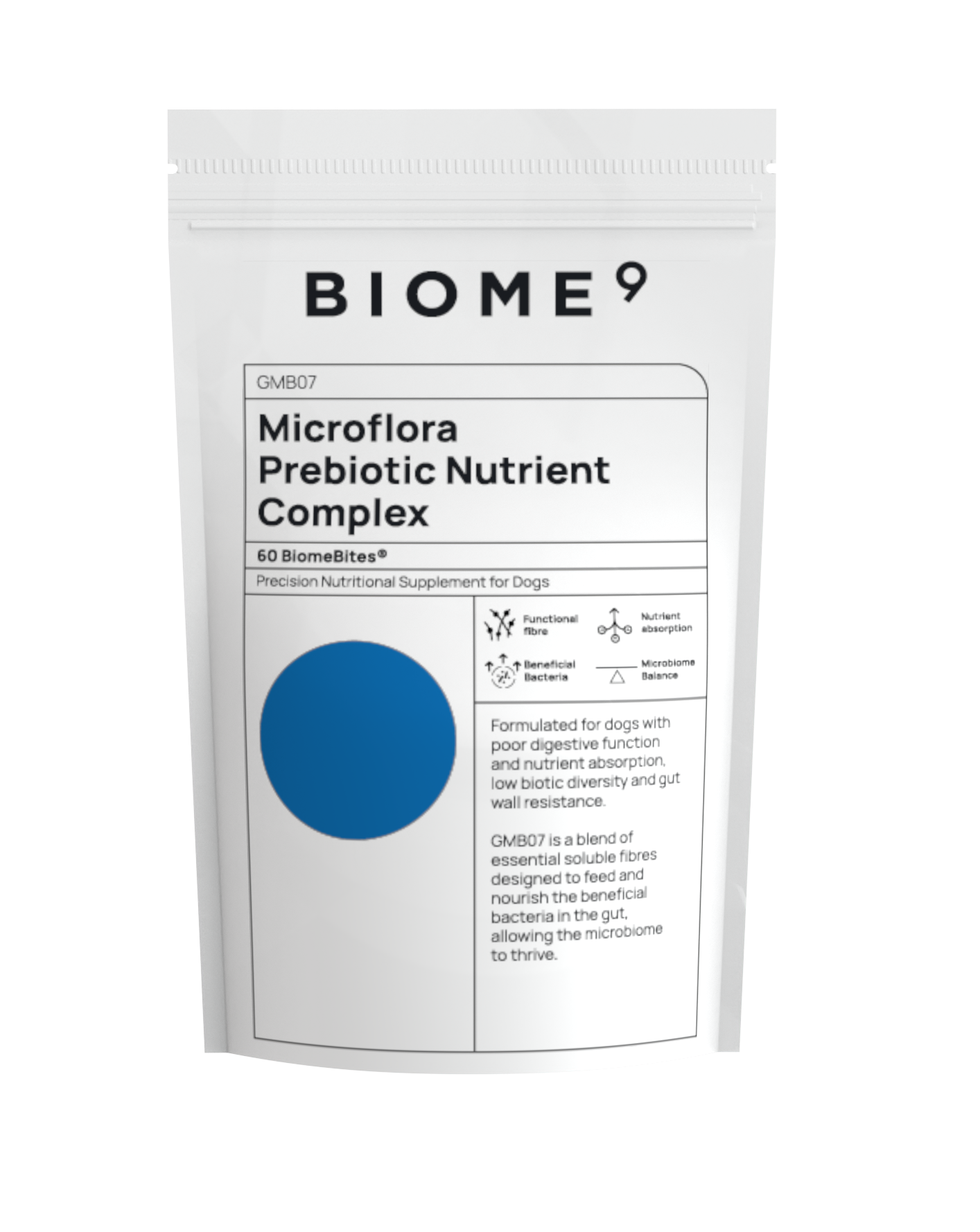Microflora Prebiotic Nutrient Complex GMB07 – BiomeBites® Precision ...